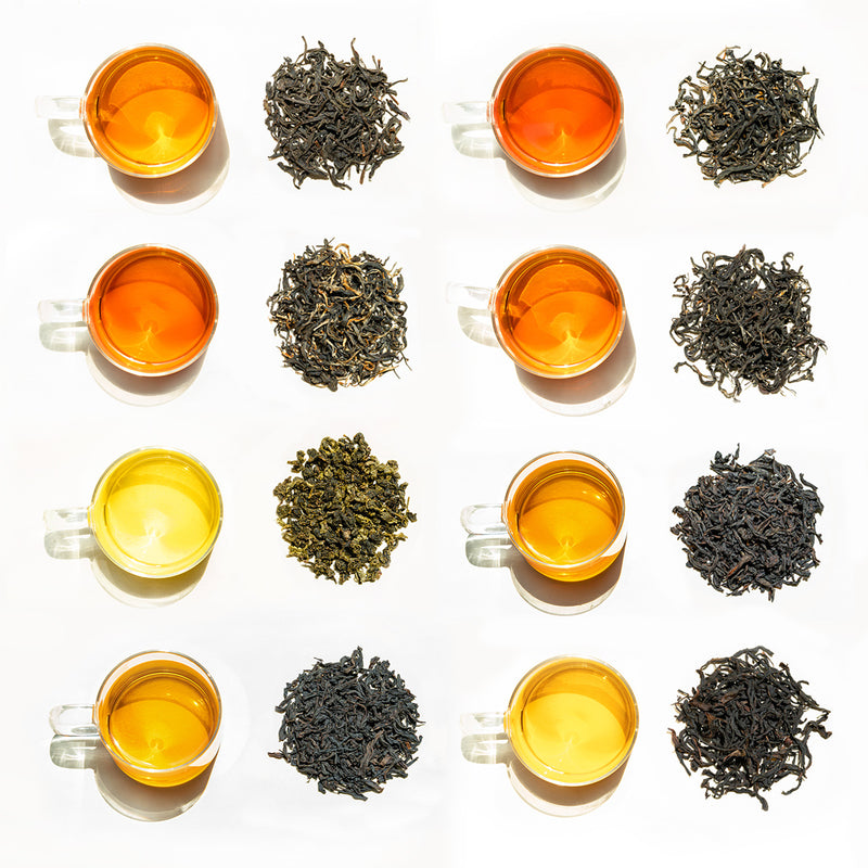 Chinese Tea Sampler | 8 in 1 Classic Loose Leaf Tea - iTeaworld