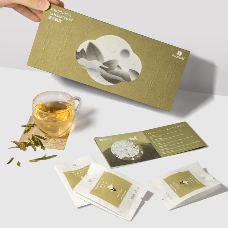 Best Green Tea Sampler | 6 in 1 Classic Loose Leaf Tea - iTeaworld