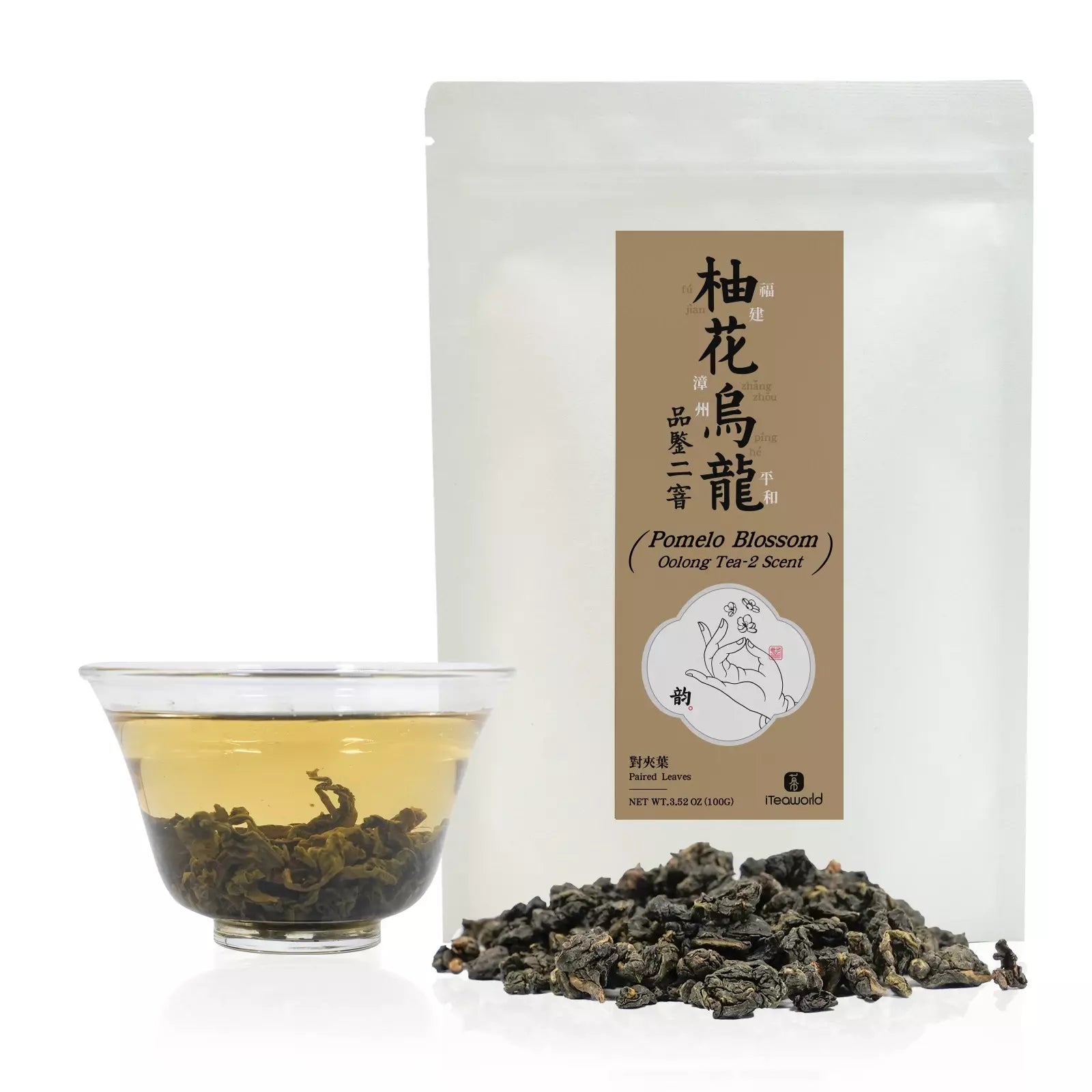 Premium Pomelo Blossom Baiya Qilan Oolong Tea 2-scent 100g – iTeaworld